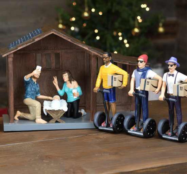 Hipster Nativity Scene – Novelty Gift Ideas